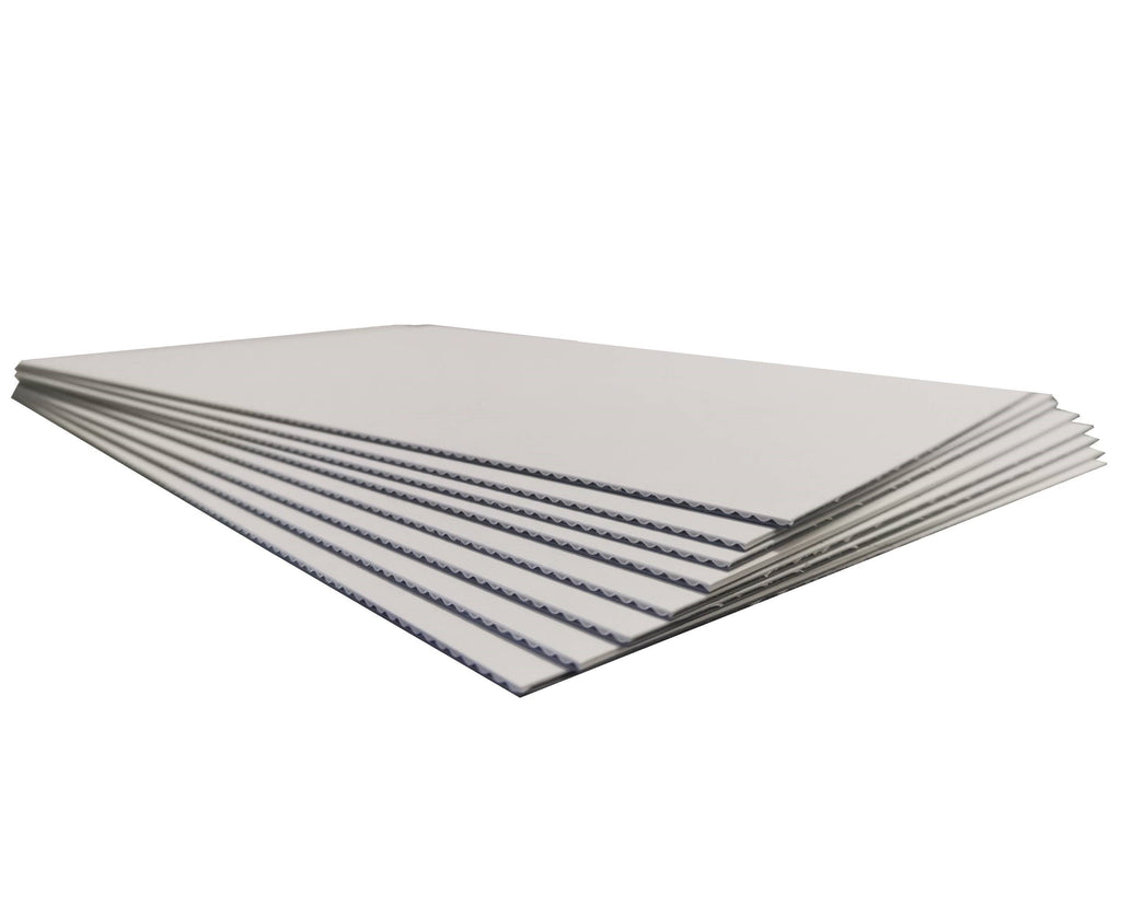 A4 Backing Cards - 1.7mm Fluted Conservation Board 25 Pack ...
