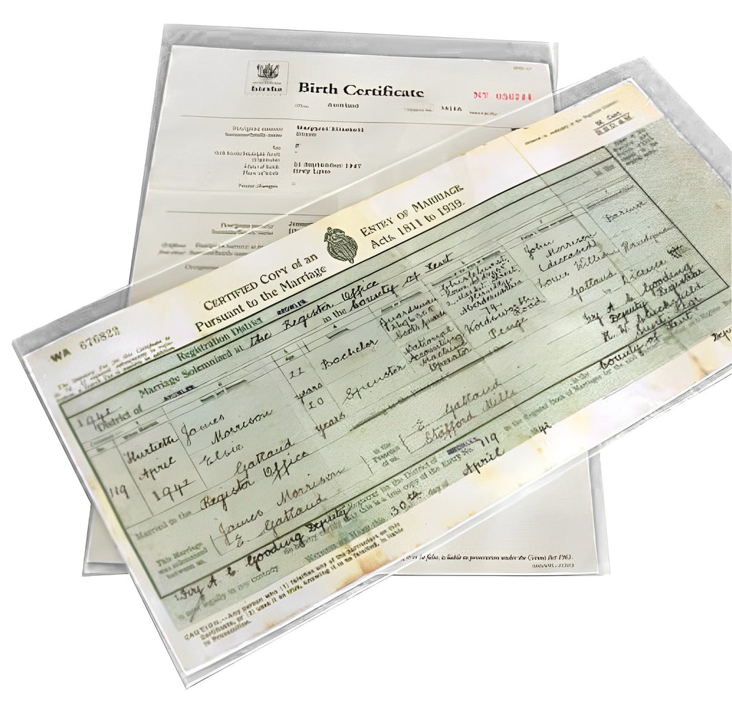 Birth Certificate Enclosures – Conservation Supplies
