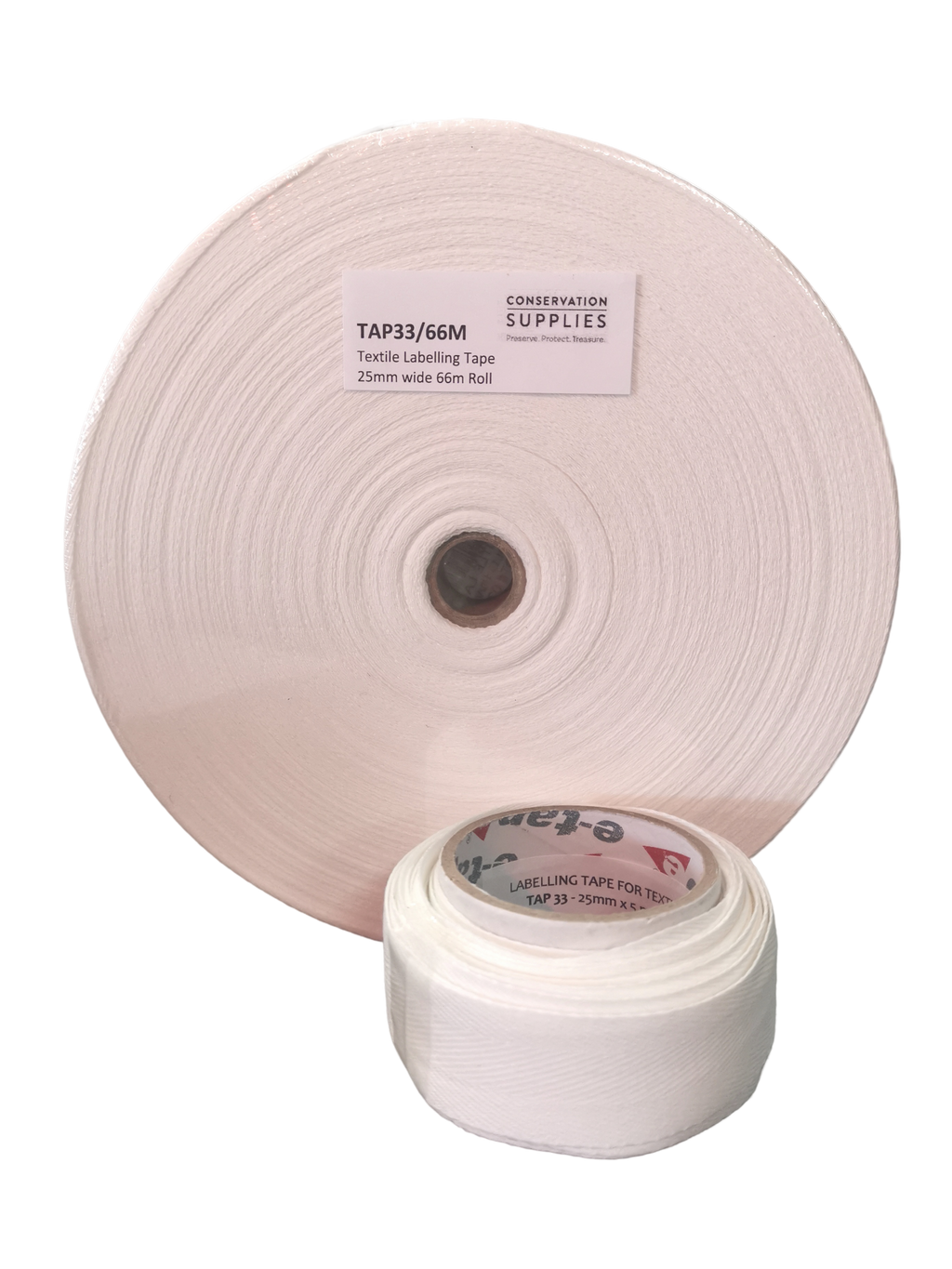 Cotton Textile Labelling Tape – Conservation Supplies