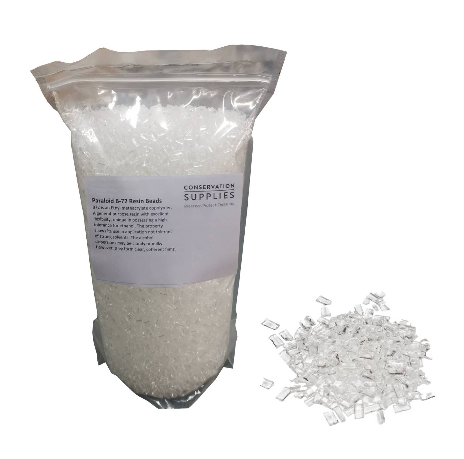 Paraloid B72 Resin Beads – Conservation Supplies