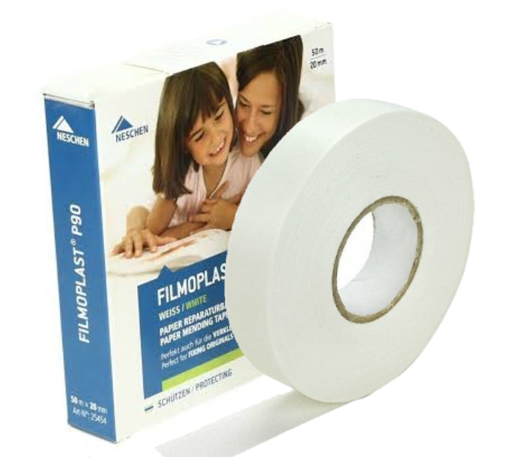 Filmoplast P90 Tape - for archival hinging, book & paper repairs ...