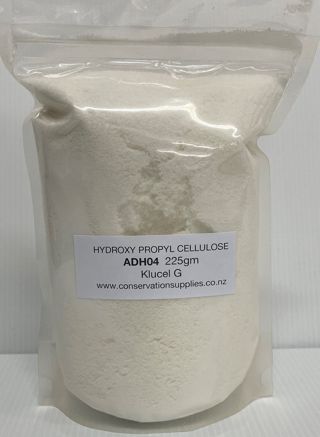 Hydroxyl Propyl Cellulose (Klucel-G) - Contact Us – Conservation Supplies
