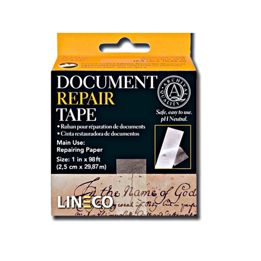 Lineco Document Repair Tape - strong mending tissue, repairing tears ...